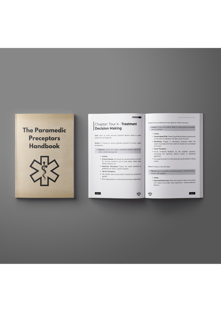 The Paramedic Preceptor Handbook with E-Book – MasterYourMedics